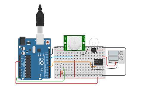 Circuit Design Circuito Com Relê Sensor De Luz Tinkercad