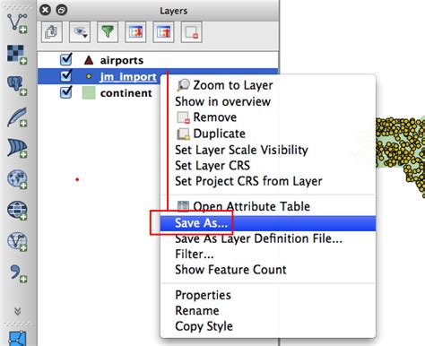 QGIS CSV Import