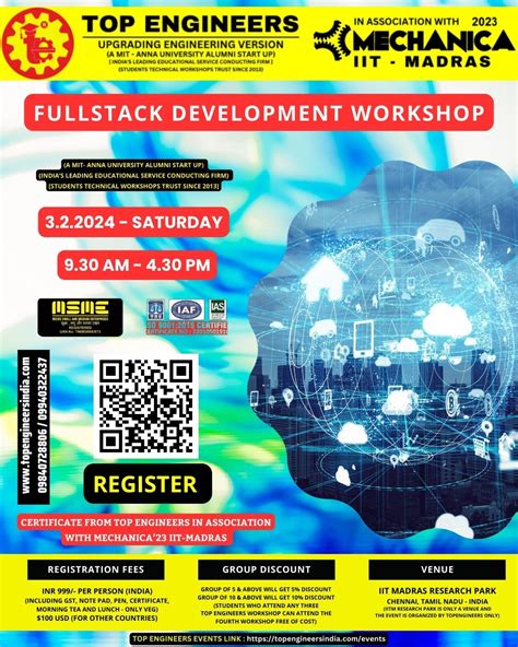 Fullstack Development Workshop Top Engineers Workshop Chennai