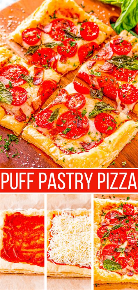 Puff Pastry Pizza Recipe Puff Pastry Pizza Puff Pastry Recipes