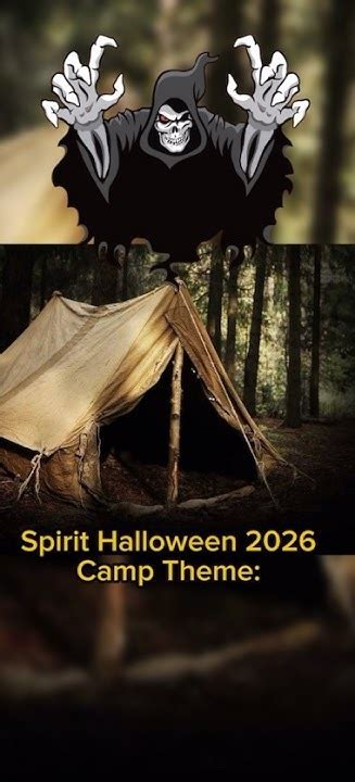 Spirit Halloween 2026 Camp Theme New Prop Leaks And More Youtube