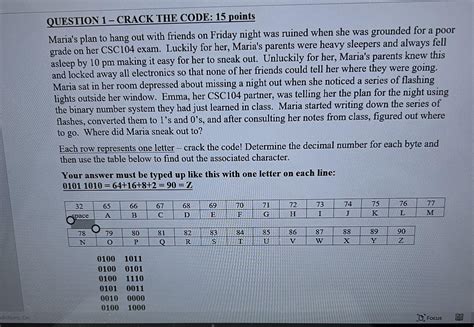 How Would I Solve The Code Using The Binary Number System R Askmath