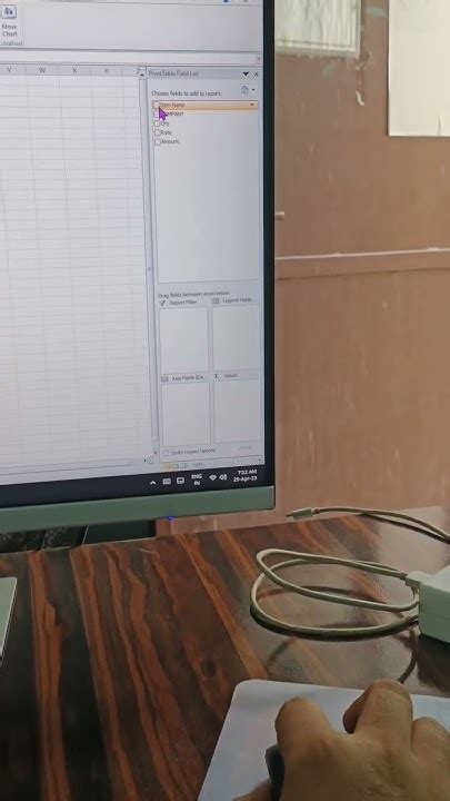 pivot chart in excel excel exceltricks shortvideo shorts tricks