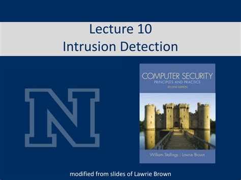 Ppt Lecture 10 Intrusion Detection Powerpoint Presentation Free