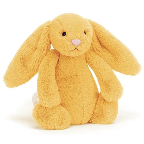 Jellycat Bashful Sunshine Bunny Soft Plush Toy Small 18cm