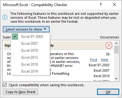 The Compatibility Mode In Excel Microsoft Excel