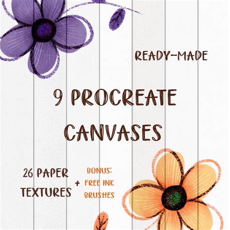 NEW Procreate Canvas Procreate Paper Canvas Procreate Paper Textures Etsy