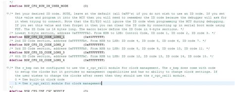 Data Flash Always Erase On Programming Forum Rx Mcu Renesas