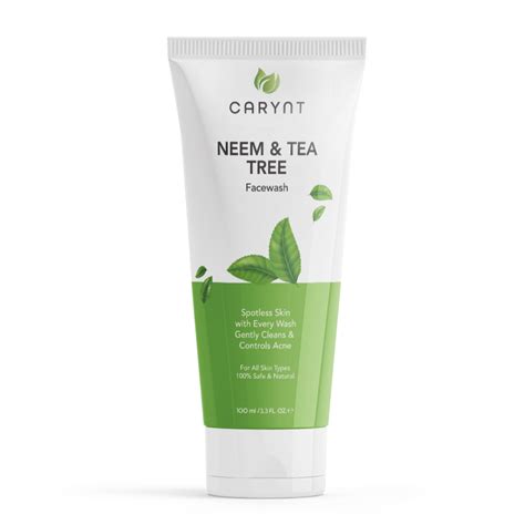 Carynt Neem And Tea Tree Face Wash 100ml Aleena Cosmetics