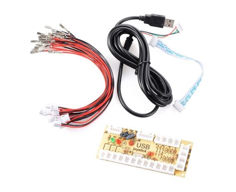 Encoder Board For Arcade Game Joystick Controller With Cables