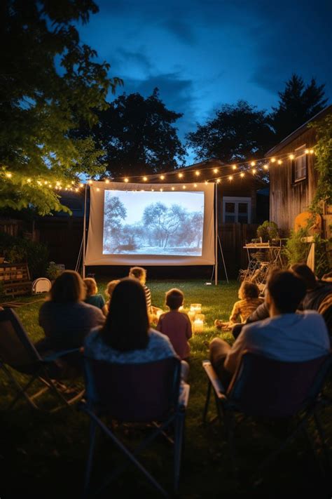 20 Backyard Movie Night Ideas For A Wonderful Summer Evening Melanie