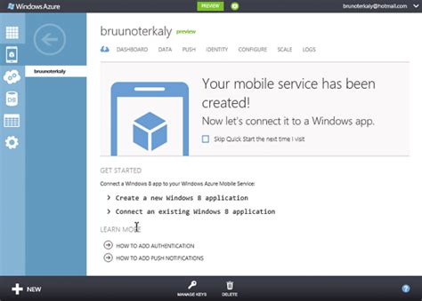 Azure Insider Microsoft Azure Mobile Services A Robust Back End For