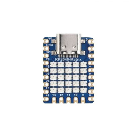 waveshare rp2040 matrix 5x5 rgb led matrix ws2812b ws 24594