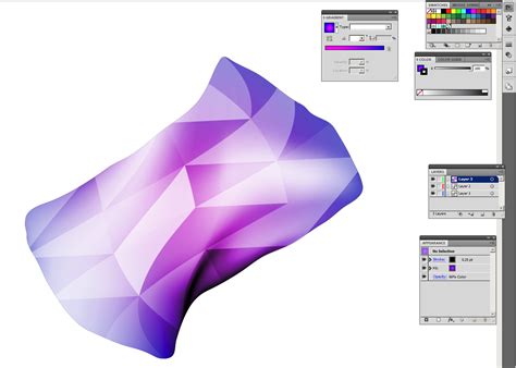 Adobe Photoshop How Is It Possible To Make Gradient Triangles In