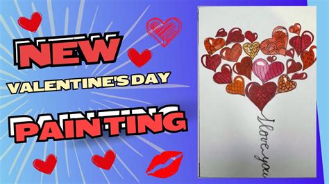 Рисуем Валентинку ко Дню Влюбленных Drawing Valentines Day Card Youtube