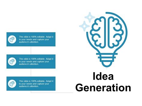 Idea Generation Technology Ppt PowerPoint Presentation Slides Example Topics