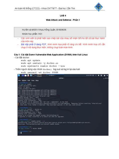 Usermod L User Câu Hỏi Trắc Nghiệm Về Quản Lý Người Dùng Linux