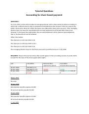 Topic Tutorial Questions Docx RMIT Classification Trusted Tutorial Questions Accounting For