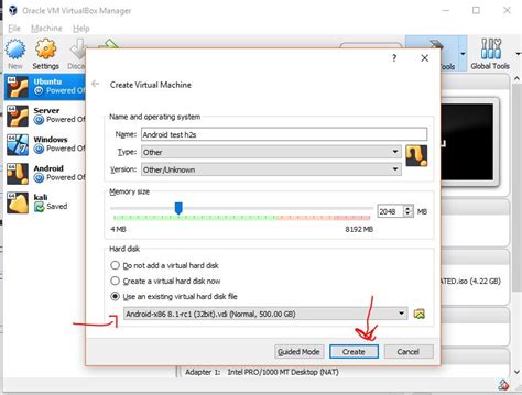install android x86 pc os vm image on virtualbox or vmware