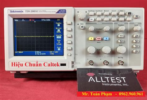 HiỆu ChuẨn MÁy HiỆn SÓng Tektronix Tds2001c Oscilloscope Tektronix