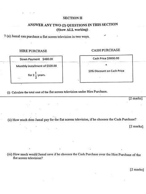 Consumer Arithmetic Pdf
