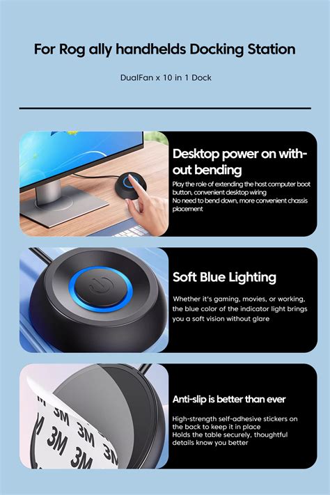 Power Switch Button With Led Indicator Pc Host Power Supply Onoff Push