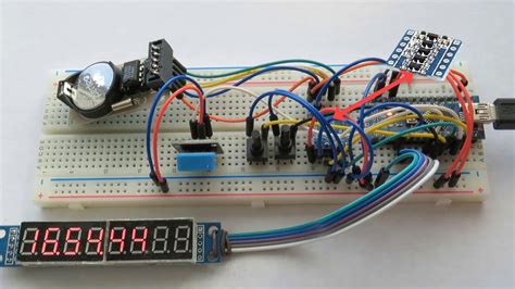 Часы с датчиком температуры и влажности воздуха Arduino Flprog Youtube
