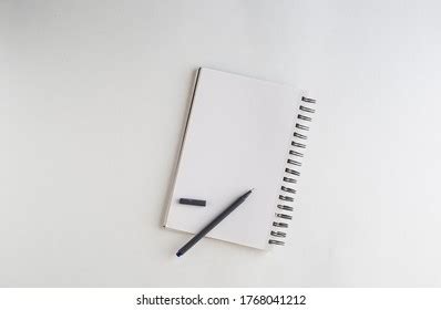 Open Notebook Pen Pec Cap On Stock Photo 1768041212 Shutterstock