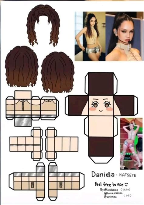 Katseye Diy🩷 Kolejność Ranomowa K Pop Artigianato Basteln