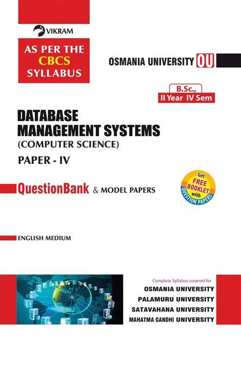 Bsc Second Year Database Management Systems Computer Science Paper Iv Semester Iv