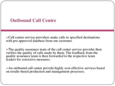 Inbound Call Center Inbound Call Center Script