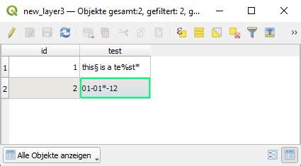 Deleting Special Characters From QGIS Attribute Table Geographic Information Systems Stack