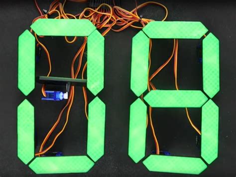 Sloberworthy Servo Driven Segment Displays Clive Maxfield