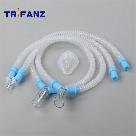 Adult Neonatal Reusable Silicone Anesthesia Breathing Circuit With Iso13485 Fda Oem Customized