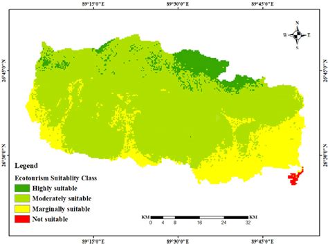 Suitability Map For Ecotourism Using Ahp Method Download Scientific Diagram