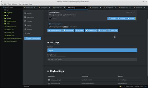 GitHub Jazzpi Spotify Linux Atom Spotify Integration For Linux