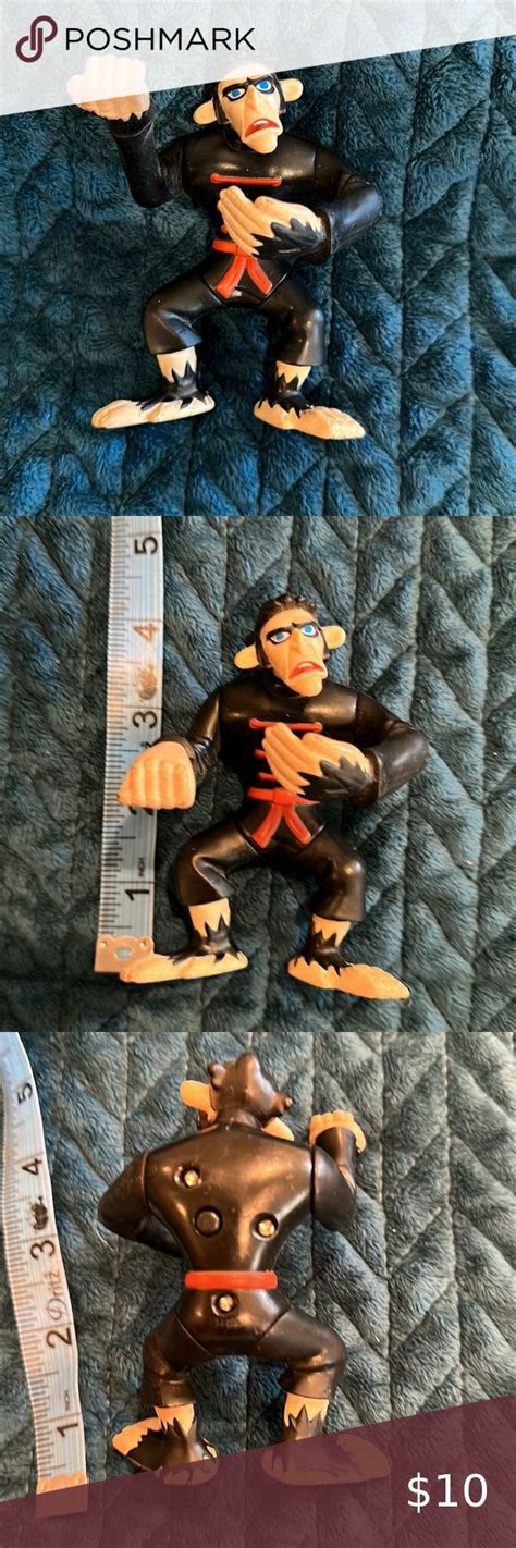 2003 Monkey Fist 4 McDonald S Action Figure 7 Disney Kim Possible