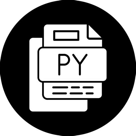 Py File Circle Inverted Icon 47316911 Vector Art At Vecteezy Py File Circle Inverted Icon 47316911 Vector Art At Vecteezy