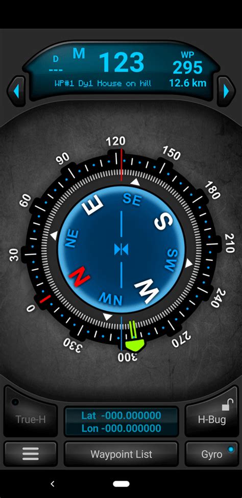 compass gm a gyro magnetic compass app featuring true and magnetic