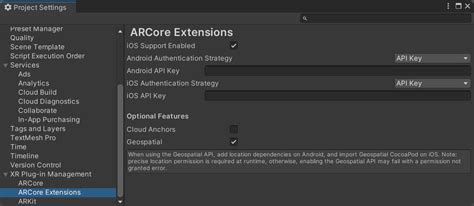 project spirare によるarコンテンツ作成[arfoundation geospatial api 編]