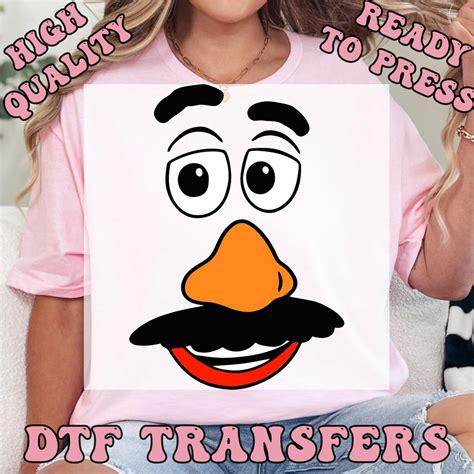 Mr Potato And Mrs Potato Dtf Transfers Disney Couples Heat Press