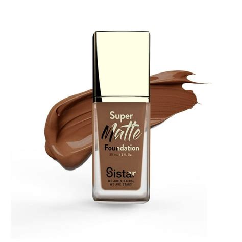 Sistar Super Matte Foundation Perfecting Liquid Foundation Full