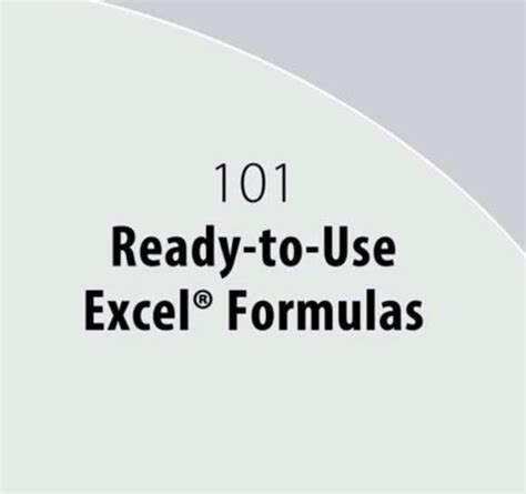 Excel Formulas Pdf