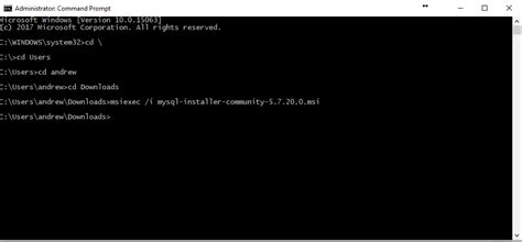 MySQL Community Server MSI Installer Hangs On Windows 10