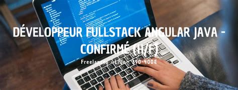 développeur fullstack angular java confirmé h f insitoo