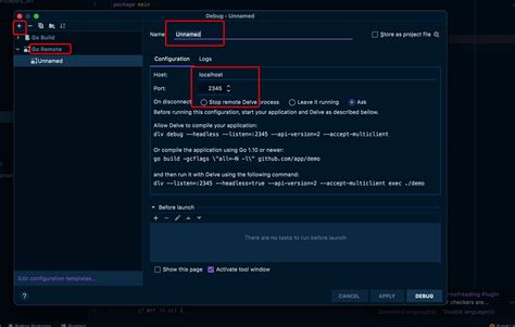 如何使用 dlv 结合 Goland 进行程序 debug 调试 Mark s Blog
