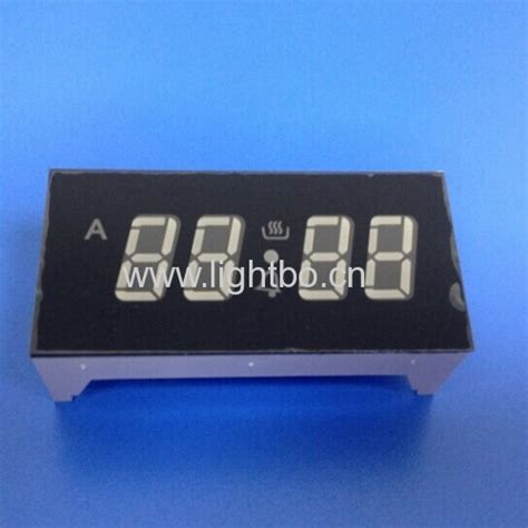 Custom 4 Digit 10mm Super Green 7 Segment Led Display For Oven Timer Control Manufacturers And
