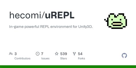Github Hecomi Urepl In Game Powerful Repl Environment For Unity D
