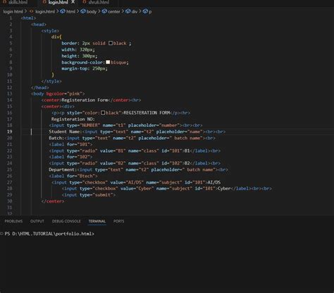 Shruti Raj On Linkedin 🌟 Excited To Share My Second Html Login Page 🌟