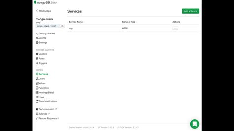 build a slack app with mongodb stitch